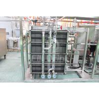 China Auto Temperature Control Juice Processing Equipment UHT Sterilizer SUS304 for sale