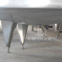 China High Pressure Resistant Juice Processing Equipment 2 Layers Stirred Vessel Tank Paddle Type Agitator for sale