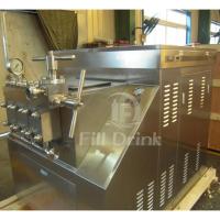 China Ceramic Plunger Juice Processing Equipment 25MPa Juice Homogenizer Machine for sale