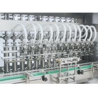 China Oil Liquid Piston Filler 3000BPH Piston Liquid Filling Machine SS304 for sale