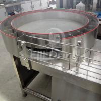 China Hand Feeding Semi Automatic Bottle Sorter Plastic Bottle Unscrambler for sale