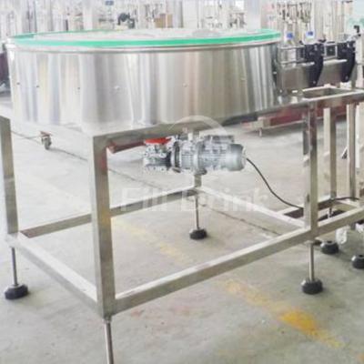 China 1000-6000 BPH Rotary Bottle Sorting Machine Table With Stainless Steel for sale