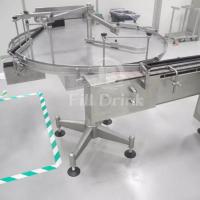 China 1000-6000 BPH Rotary Bottle Sorting Machine Table With Stainless Steel for sale