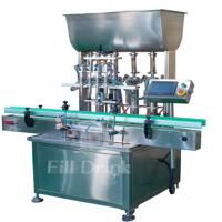 China Pneumatic Control Viscous Liquid Filling Machine High Viscosity Piston Filler Piston Pump for sale