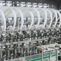 China 24 Nozzles Piston Filling Machine 5500BPH SS304 Piston Filling Equipment for sale
