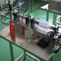 China Servo Motor Shampoo Filling Equipment Shampoo Bottle Filling Machine Air Pressure Indicator for sale