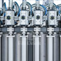 China AC Drives Piston Filling Machine Main Motor Syrup Filling Machine Safety Guard For Conveyor Gearbox for sale