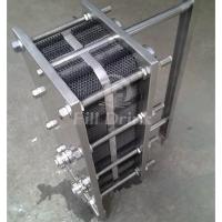 China Syrup Plate Soft Drink Production Line Industrial Plate Heat Exchanger SUS304 for sale