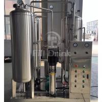 China High Speed 8000L/H SUS304 Carbonated Drink Mixer With Plate Exchanger for sale