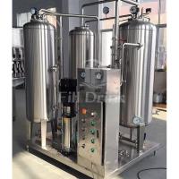 China High Speed 8000L/H SUS304 Carbonated Drink Mixer With Plate Exchanger for sale