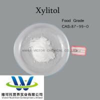 China Food Additives Sweetener 80-100 Mesh EINECS 201-788-0 CAS 87-99-0 Food Grade Xylitol for sale