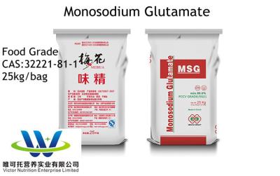 China Monosodium Glutamate C5h8nnao4 Food Grade for Kosher Halal MSG from Natural Formula for sale
