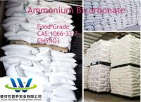 China GMP Certified Ammonium Bicarbonate Food Grade CAS No. 1066-33-7 for Country Markets for sale
