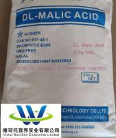 China Kosher and HALAL Certified Dl-Malic Acid for Food Grade Applications for sale