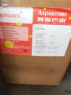 China EINECS 245-261-3 Aspartame 100 Mesh White Fine Crystal Powder for Your Requirements for sale