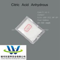 China Food Grade Citric Acid Anhydrous for Supply Paper Packaging Material at Affordable for sale