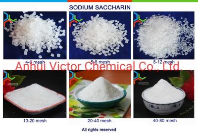 China 99%-101% Saccharin Sodium with Bp USP Standards EINECS 204-886-1 Top- for sale
