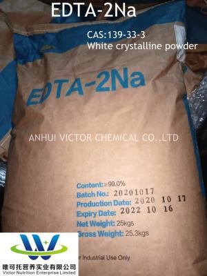 China Chelating Agent EDTA 2na/EDTA 4na Powder for Pharmaceutical Industry CAS No. 139-33-3 for sale