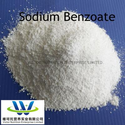 China Sodium Benzoate Powder for Preservative E211 Additive Formula C7H5NaO2 CAS No. 532-32-1 for sale