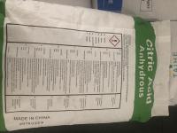 China Top-Ranking Food Grade Citric Acid Anhydrous Powder/CAS No. 77-92-9/Formula C6h8o7 for sale