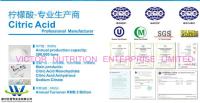 China Top-Ranking Food Grade Citric Acid Anhydrous Powder/CAS No. 77-92-9/Formula C6h8o7 for sale
