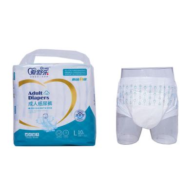 China Breathable Cotton Feel Adult Diaper for Men Incontinence Protection 1200ml Absorbency for sale