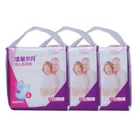 China Comfort Super Absorbent Disposable Adult Diaper 5 Sizes 75-190g PE Film Backsheet for sale