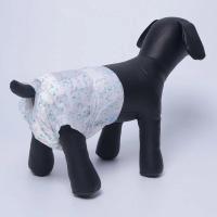 China Female Disposable Dog Diaper High Absorbent 5 XL Sizes 15-90 lb Weight Range Non-Woven Fabric for sale