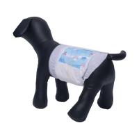 China Soft Eco-Friendly Disposable Pet Diaper XL Size for 33-77 lb Dogs with 33.5 Inch Length for sale