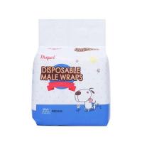 China CHS Certified High Absorbent Disposable Pet Diapers for Female Dogs & Cats - 6 Sizes Available from 4 lb to 90 lb Weight Range for sale