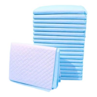 China Virgin Wood Pulp Super Absorbent Underpads 17x24 to 39x90 Inch Disposable Bed Pads for Elderly Incontinence Care for sale