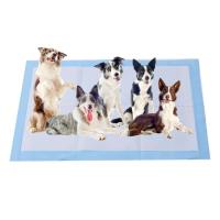 China 5 Layer Leak Proof Puppy Toilet Training Pad 45-90cm Super Absorbent Pet Pee Mats for sale