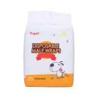 China Super Absorbent Leak Proof Pet Diapers for Dogs Cats 6-90 lb Weight Range with 11-33.5 Inch Sizes for sale
