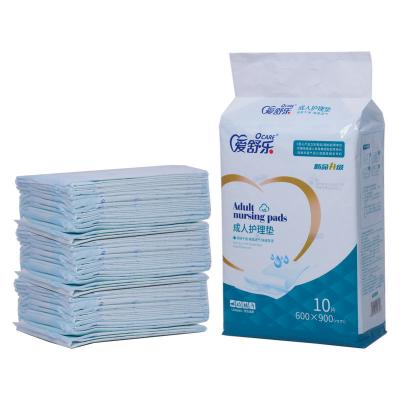 China WCA Certified Disposable Adult Underpads 17-39 Inch Waterproof Incontinence Bed Pads for sale