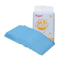 China 5 Layer Non-Woven Pet Training Pads 45x33cm to 60x90cm with 2-6g SAP Super Absorbent Technology for sale