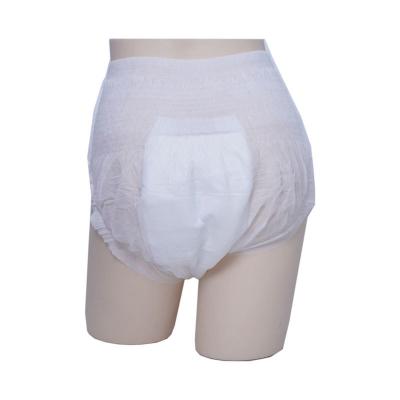 China Disposable Adult Incontinence Pants with PE Film Backsheet - 5 Sizes from 29-69 Inch Waist, 75-190g Weight for sale