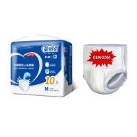 China Adult Disposable Pull-Up Underwear for Incontinence Care - 5 Sizes from 29-69 inch Waist, 75-190g Weight for sale