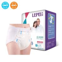 China Disposable Adult Incontinence Diaper Extra Absorbent 1000ml Night Time Elderly Care for sale