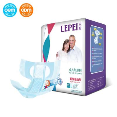 China Extra Absorbency Adult Disposable Incontinence Diapers Comfort S-XL 75-190g for sale