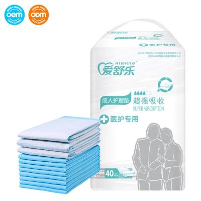 China 5-Ply Disposable Adult Bed Underpads for Incontinence Care - Multiple Sizes 17x24 to 39x90 Inches for sale