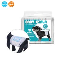 China Extra Large Breed Dog Diaper Reinforced Waist 70-100cm for Giant Dogs for sale