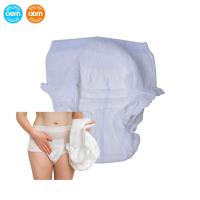China Non Woven Fabric Adult Disposable Diaper for Incontinence Care Size S-XL 75-190g for sale