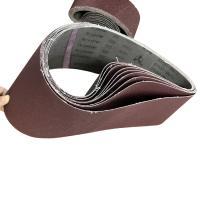 China GXK51 Diamond Sanding Belts 100 x 610 Premium Aluminum Oxide 100-150 Grit for sale