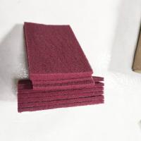 China 4x6 Inch Abrasive Non Woven Hand Pad 9mm Thick Coarse For Heavy Duty Cleaning for sale