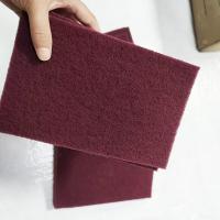 China 4x6 Inch Abrasive Non Woven Hand Pad 9mm Thick Coarse For Heavy Duty Cleaning for sale