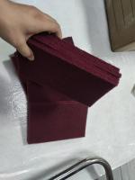 China 4x6 Inch Abrasive Non Woven Hand Pad 9mm Thick Coarse For Heavy Duty Cleaning for sale