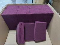 China 4x6 Inch Abrasive Non Woven Hand Pad 9mm Thick Coarse For Heavy Duty Cleaning for sale