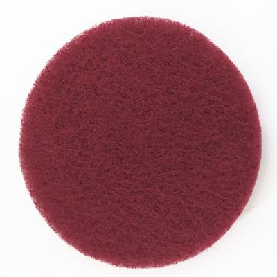 China 5 Inch Nonwoven Velcro Sanding Discs Hook And Loop Sandpaper Sheets for sale