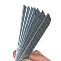 China 0.04mm Ultra Thin Utility Knife Blade 60# Steel Paper Cutter Blade 18mm for sale