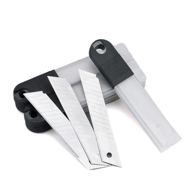 China 0.04mm Ultra Thin Utility Knife Blade 60# Steel Paper Cutter Blade 18mm for sale